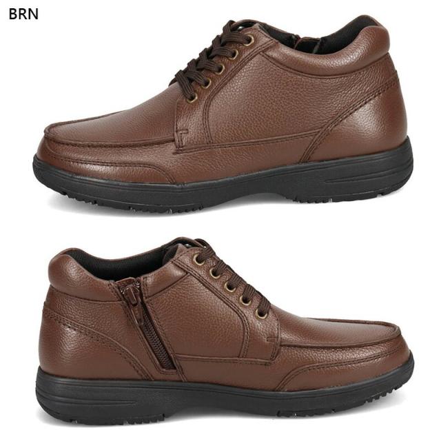 4E 幅広 ワイド ゴルフ メンズ シティゴルフ アンクル ブーツ 靴