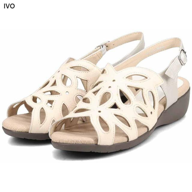 3E 幅広 ワイド ゴルフ レディース シティゴルフ サンダル 靴 シューズ