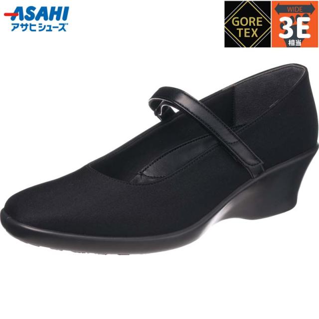 3E 幅広 ワイド トップドライ レディース TDY3905 トップドライ パンプス 靴 シューズ ゴアテックス 撥水 雨 結婚式 冠婚葬祭 オフィス 仕事 通勤 送料無料 TOP DRY AF39059