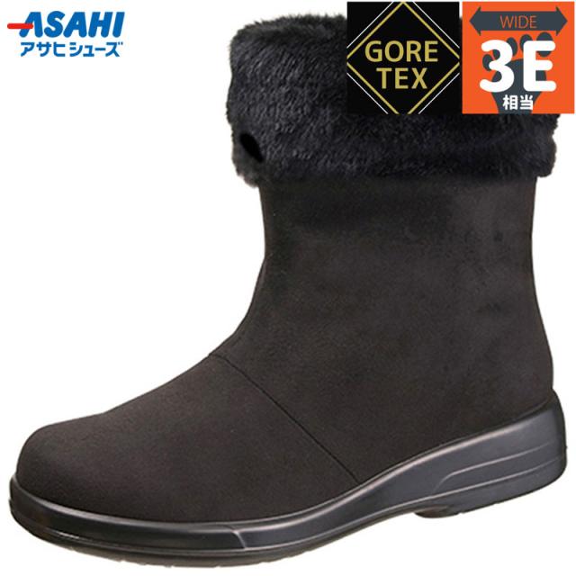 3E 幅広 ワイド トップドライ レディース トップドライ TDY3911 ブーツ 靴 シューズ 防水 ショート おしゃれ 撥水 雨 雪 秋冬 2WAY仕様 黒 ブラック 黒 送料無料 TOP DRY AF39111