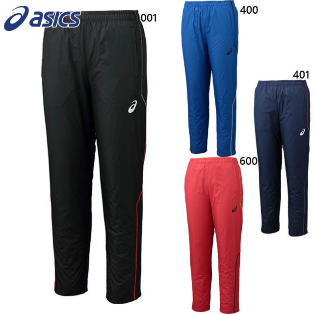 アシックス メンズ レディース ジュニア 裏トリコットブレーカーパンツ(ステッチ/リサイクル素材) アパレル ウエア パンツ ボトムス ロング ブラック 黒 ネイビー 送料無料 asics 2031E060
