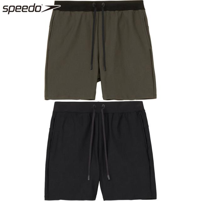 スピード メンズ プールショーツ 水泳 ウェア 競技 水着 ボトムス ストレッチ シンプル 運動 スポーツ ブラック 黒 カーキ 送料無料 speedo SF82580