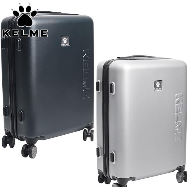ケルメ メンズ レディース HARD CASE キャリーケース 遠征 旅行 大容量 海外 スーツケース TSロック ネイビー シルバー 送料無料 KELME 8101BB5012