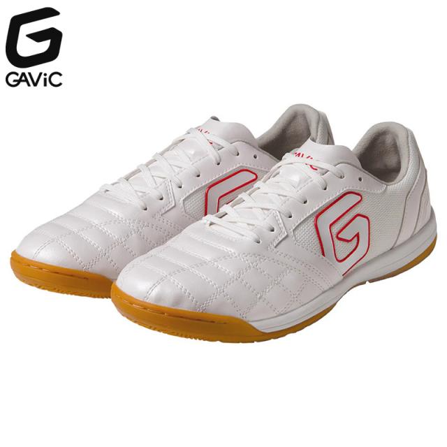 ガビック メンズ レディース ジーアティテュード ID スニーカー 靴 シューズ シンプル 軽量 サッカー スポーツ 運動 ホワイト 白 送料無料 GAViC GS1031
