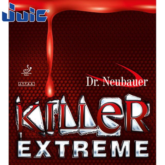 ジュウイック メンズ レディース Dr.Neubauerキラー エクストリーム  KILLER EXTREME  卓球 アクセサリー ラバー ラケット 試合 練習 スポーツ 表ラバー ブラック 黒 レッド 赤 送料無料 JUIC 1200