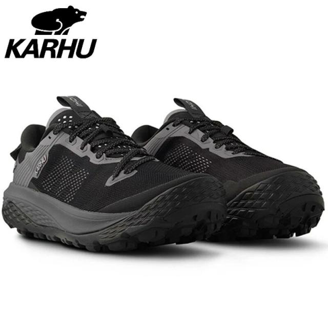 カルフ メンズ IKONI TRAIL WR イコニ トレイル スニーカー 靴 シューズ カジュアル 撥水仕様モデル ブラック 黒 送料無料 KARHU KH104006