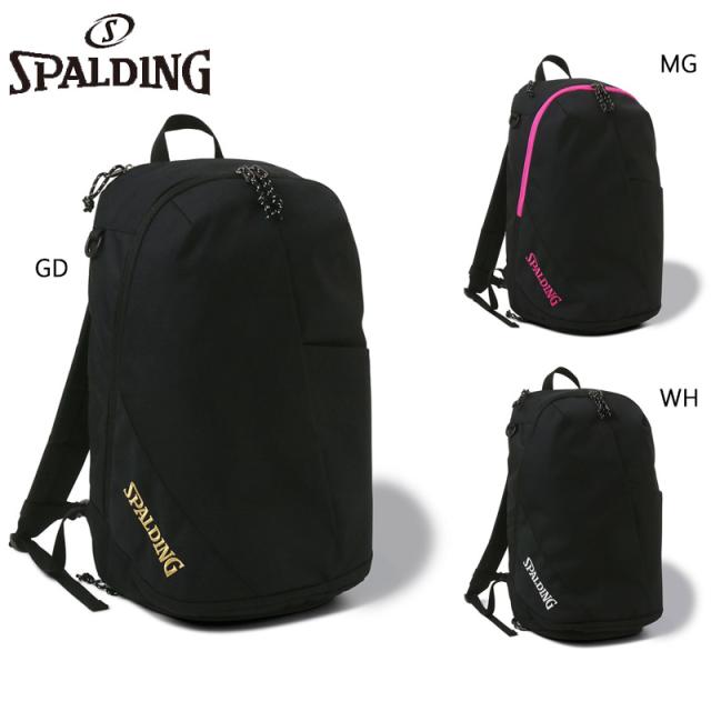 30L スポルディング スポーツ メンズ レディース ヴァーシティ バスケットボール バッグ 鞄 ボールバッグ シューズバッグ ブラック 黒 送料無料 spalding 50022