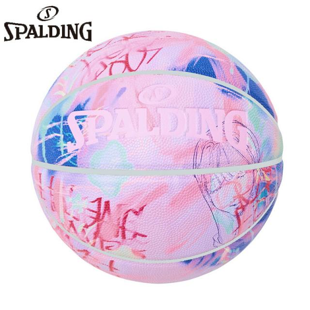 7号球(男子一般用) スポルディング スポーツ メンズ 藍にいな プレイ コンポジット バスケットボール アクセサリー屋内 屋外 合成皮革 送料無料 spalding 77-517J