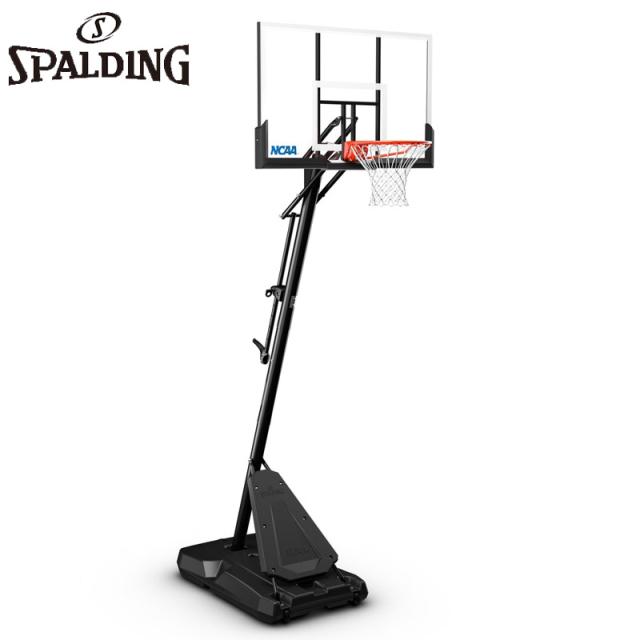 スポルディング スポーツ メンズ レディース ジュニア 50インチ NCAA エグザクトハイト アクリルポータブル バスケットゴール 競技 家庭用 屋外 バスケ 送料無料 spalding E6A994