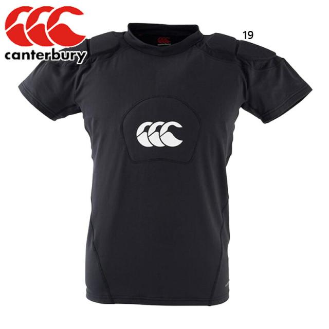 カンタベリー メンズ レディース ショルダーベスト アパレル ラグビー スポーツ シャツ ベスト 肩 ショルダー ブラック 黒 送料無料 canterbury AA04052