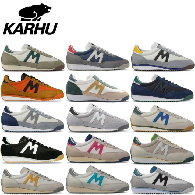 カルフ メンズ レディース MESTARI メスタリ スニーカー 靴 シューズ ローカット カジュアル デイリー 普段履き エアクッション チャンピオンエア ホワイト 白 ブラック 黒 グレー ネイビー 送料無料 KARHU