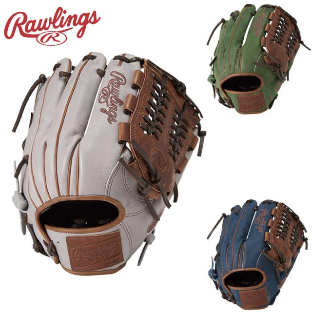 ローリングス メンズ 軟式 HOH? PRO EXCEL ？Jeans- [オールラウンド用] サイズ 11.75 野球 アクセサリー 競技 グローブ グラブ グレー ネイビー グリーン 灰色 緑 送料無料 RAWLINGS GR5FHJN65