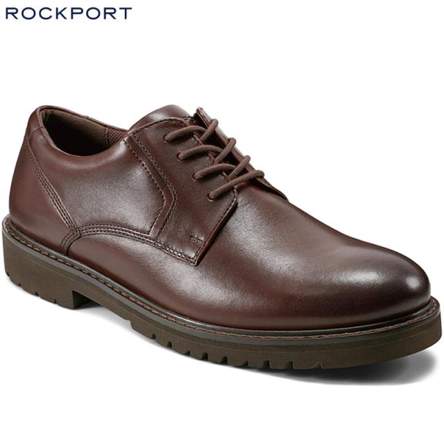 ロックポート メンズ MAVERICK PT OXFORD マーベリック プレーン トゥ オックスフォード ビジネス カジュアル 靴 シューズ 衝撃吸収 牛革 外羽根 ブラウン 茶色 送料無料 ROCKPORT B25S27