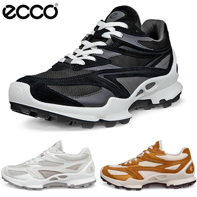 エコー レディース ECCO biom c-trail retro women ローカット レザー スニーカー 靴 シューズ スタイリッシュ かっこいい デイリー 普段使い ホワイト 白 ブラック 黒 ブラウン 茶色 送料無料 ECCO 803473