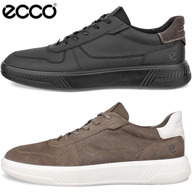 エコー メンズ ECCO Move M スニーカー 靴 シューズ ローカット レザー 本革 牛革 カジュアル かっこいい ブラック 黒 送料無料 ECCO 551624