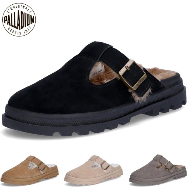 パラディウム メンズ レディース DUNELITE PYLA WARM サンダル 靴 シューズ クロッグ ボア スエード 軽量 カジュアル 履き心地 快適 撥水 ブラック 黒 グレー ブラウン ベージュ 茶色 灰色 送料無料 PALLADIUM 79518