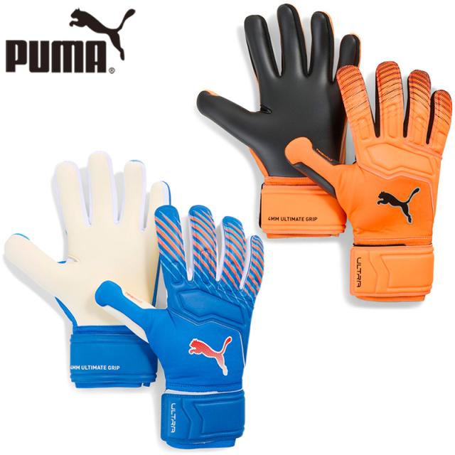 プーマ メンズ レディース ウルトラ プロ NC サッカー アクセサリー 競技 ゴールキーパーグローブ 手袋 運動 スポーツ ブルー レッド 青 赤 送料無料 PUMA 042082
