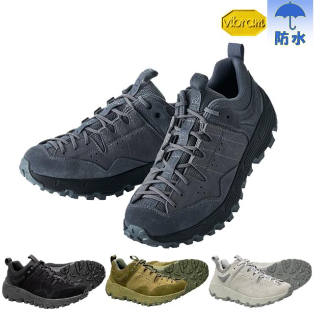 CRV キャラバン メンズ レディース Cross Gen クロスジェン スニーカー 靴 シューズ アウトドア ハイキング ローカット 防水 ブラック 黒 グレー カーキ 灰色 送料無料 Caravan 0010032