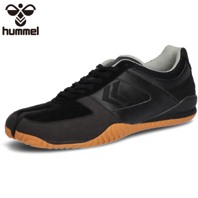ヒュンメル メンズ ブランカーレ3 PG フットサル サッカー 靴 シューズ 競技 足袋型 ローカット 紐靴 シューレース 運動 スポーツ ブラック 黒 送料無料 hummel HAS5130