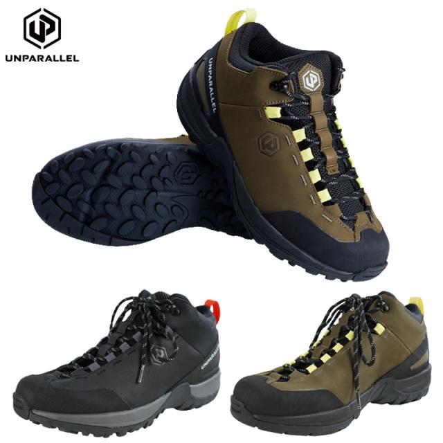 アンパラレル キャラバン メンズ レディース リッジ マスター ミッドRIDGE MASTER MID スニーカー 靴 シューズ 登山 岩場 ガレ場 泥つき ミッドカット ブラック 黒 カーキ 送料無料 Caravan 1410050