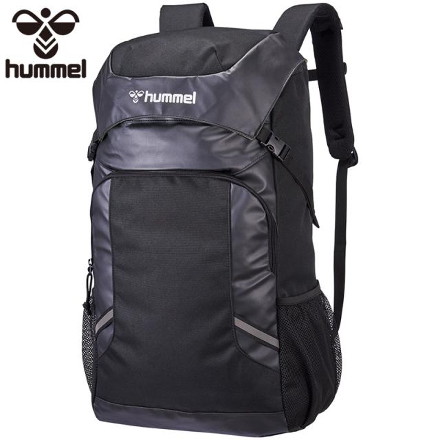 約40L ヒュンメル メンズ レディース チームバックパック バッグ 鞄 大容量 通学 部活 運動 スポーツ ブラック 黒 送料無料 hummel HFB6151