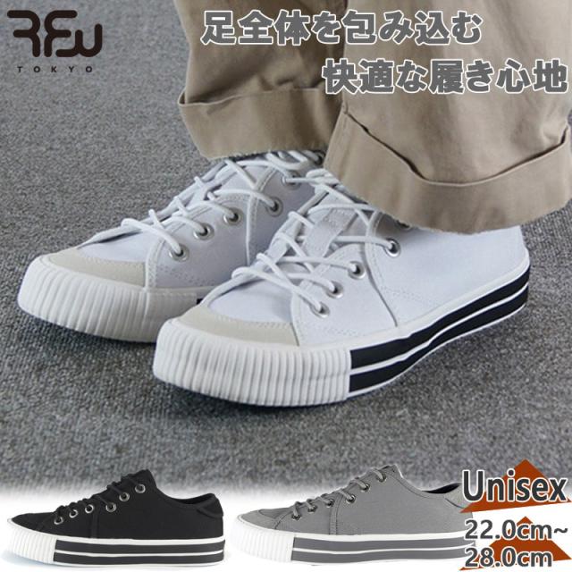 RFW メンズ レディース SANDWICH-LO STD1 サンドイッチ ロー スニーカー 靴 シューズ キャンバス ローカット ホワイト 白 ブラック 黒 グレー 灰色 送料無料 RFW R-2530452