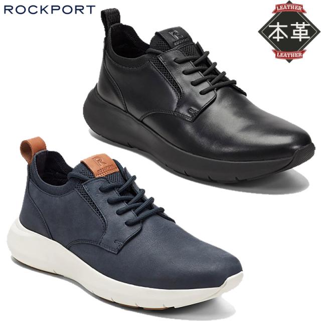 ロックポート メンズ JONSTON ジョンストン スニーカー 靴 シューズ 本革 レザー カウレザー シンプル カジュアル 上品 通勤 仕事 ブラック 黒 ネイビー 送料無料 ROCKPORT C25F04W C25F06W