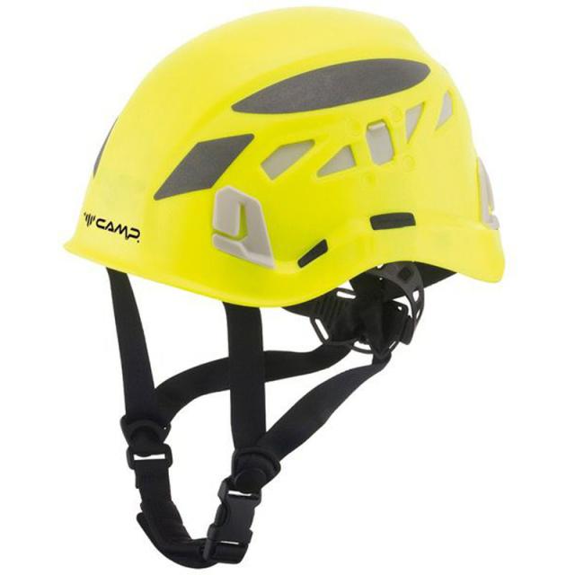 CAMP-WORK カンプ ワーク キャラバン メンズ レディース Ares Air (イエロー) 競技 ヘルメット 高所作業 登山 ロープアクセス クライミング レスキュー イエロー 黄色 送料無料 Caravan 5074803