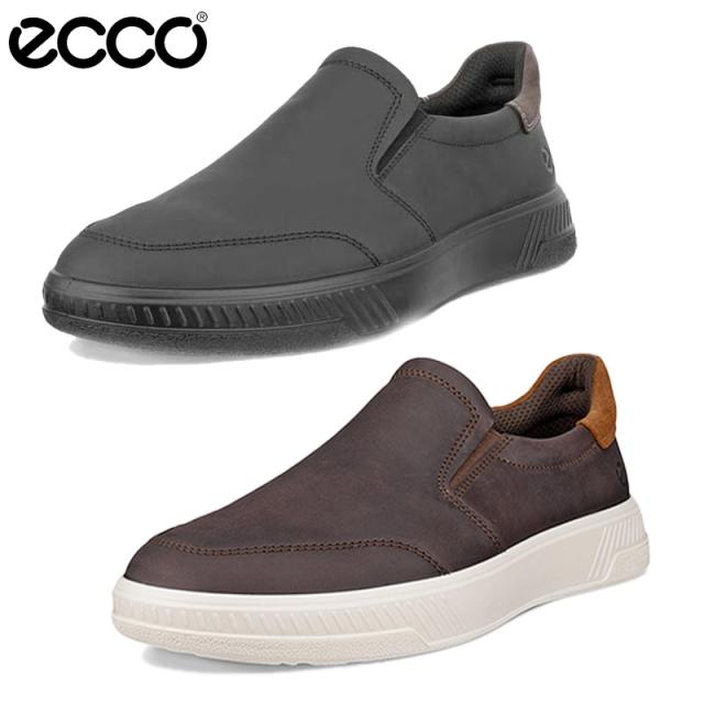 エコー メンズ ECCO Move M 靴 シューズ カジュアル プレミアムレザー モダン フィット クッション性 伸縮性 ブラック 黒 ブラウン 茶色 送料無料 ECCO 551614