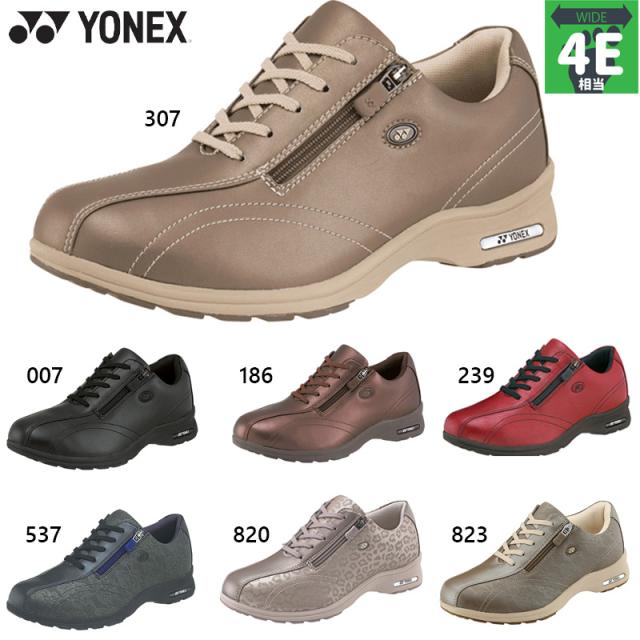 4.5E 幅広 ワイド ヨネックス(ウォーキング) レディース パワークッションLC30W スニーカー 靴 シューズ ウォーキング 旅行 散歩 撥水 ストレッチ 送料無料 YONEX SHWLC30W