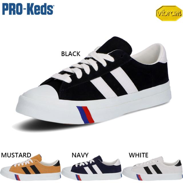 プロケッズ メンズ レディース ロイヤルプラス スエード ロー  PLUS SUEDE LO スニーカー 靴 シューズ ビブラム アメカジ ホワイト 白 ブラック 黒 ネイビー イエロー 黄色 送料無料 PRO-Keds PN1021