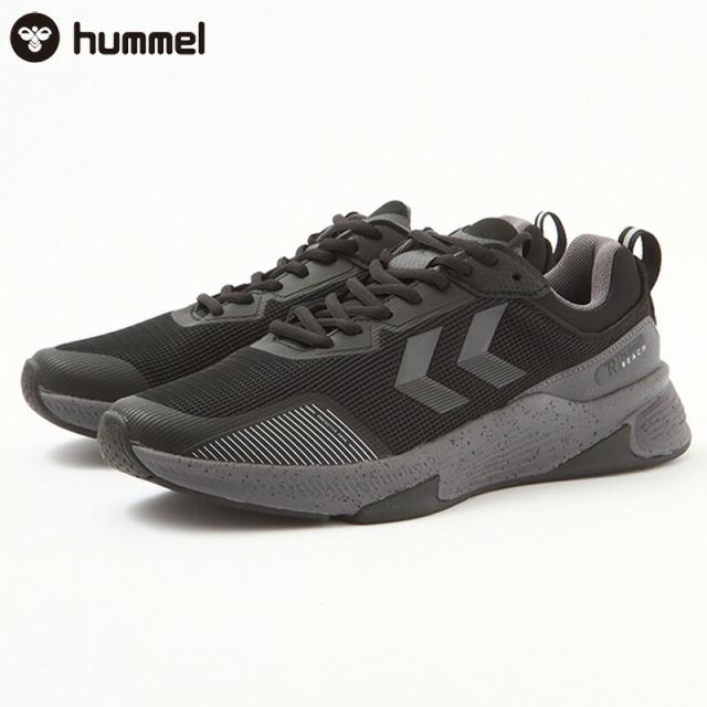 ヒュンメル メンズ REACH TR CORE 2.0 ローカット スニーカー 靴 シューズ トレーニング ジム リカバリー ワークアウト ジョギング ブラック 黒 送料無料 hummel HM226270