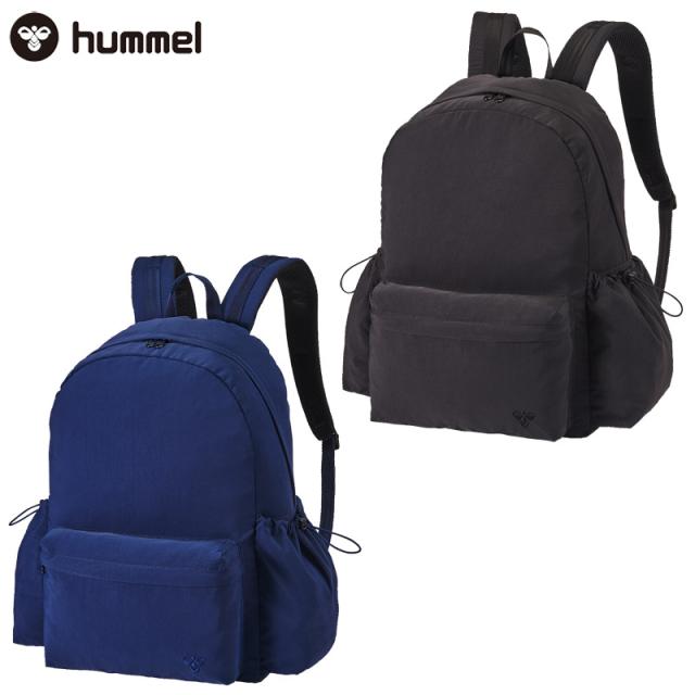ヒュンメル メンズ レディース hummel PLAY DAYPACK バッグ 鞄 リュックサック リュック カジュアル 通学 ブラック 黒 ネイビー 送料無料 hummel HLB4045
