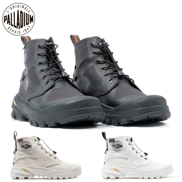 パラディウム メンズ レディース PALLARIDER CUFF WP+ スニーカー 靴 シューズ ハイカット 定番 お出掛け カジュアル アクティブ 防水 ホワイト 白 ブラック 黒 グレー 灰色 送料無料 PALLADIUM 74343