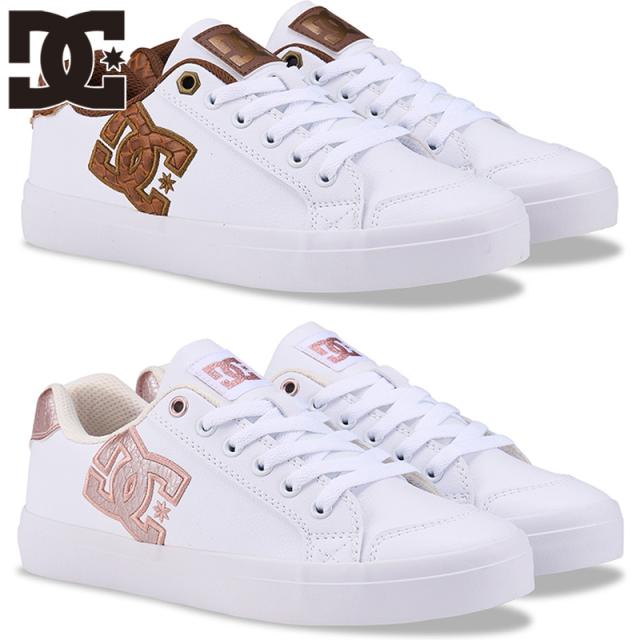 ディーシーシューズ レディース CHELSEA PLUS SE SN ローカット スニーカー 靴 シューズ フットウェア ウィメンズ ホワイト 白 送料無料 DC SHOES DW254301