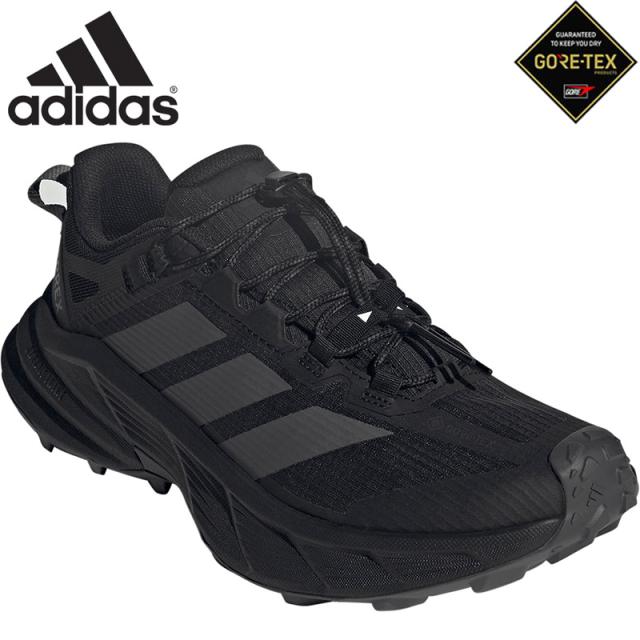 アディダス メンズ TERREX FREE HIKERSL GTX スニーカー 靴 シューズ テレックス 防水性 透湿性 GORE-TEX ゴアテックス ハイキング ブラック 黒 送料無料 adidas HQ4885