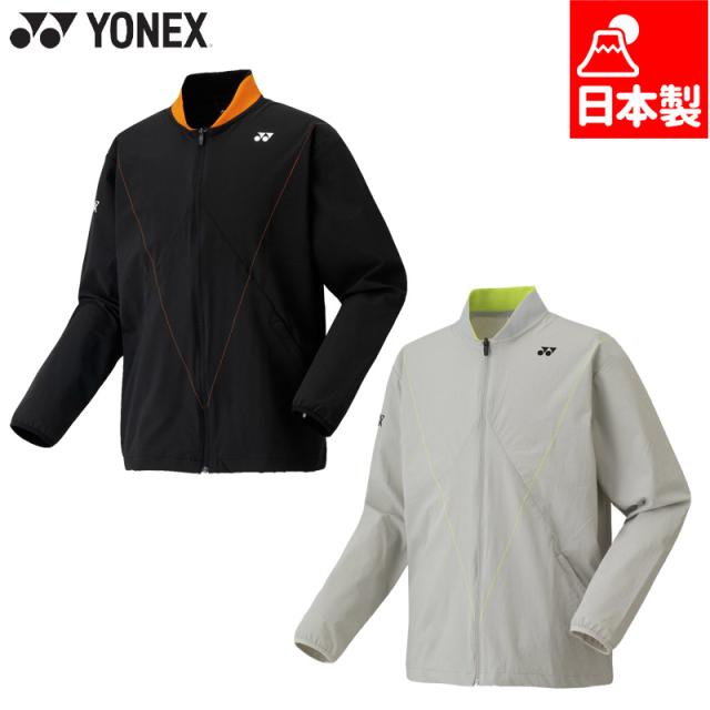 ヨネックス メンズ レディース VAユニウォームアップシャツ バドミントン ウェア 競技 テニス ソフトテニス 長袖 ビクターアクセルセンコレクション ブラック 黒 ベージュ 送料無料 YONEX 50182