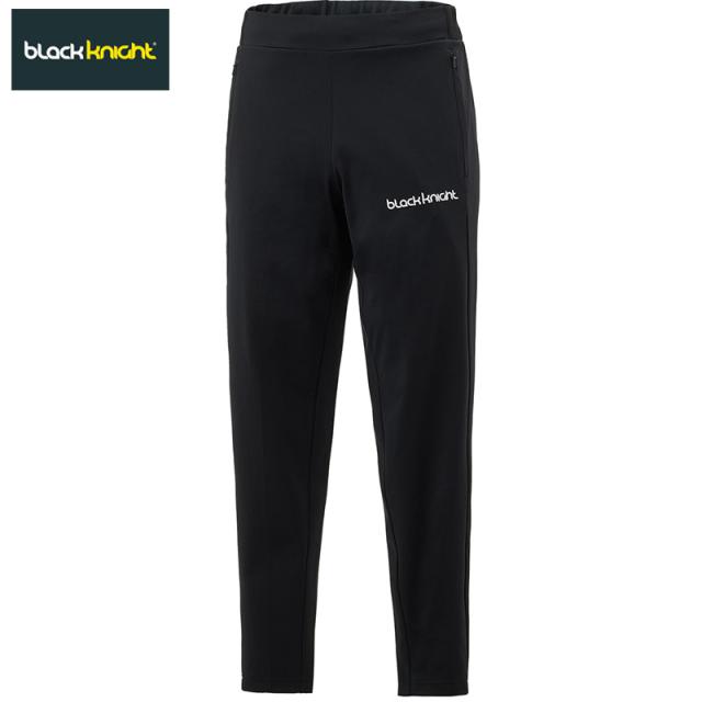 ブラックナイト メンズ レディース ストレッチテーパードレングスパンツ バドミントン ウェア 競技 ボトムス ロングパンツ 運動 スポーツ ブラック 黒 送料無料 black knight S-5452U