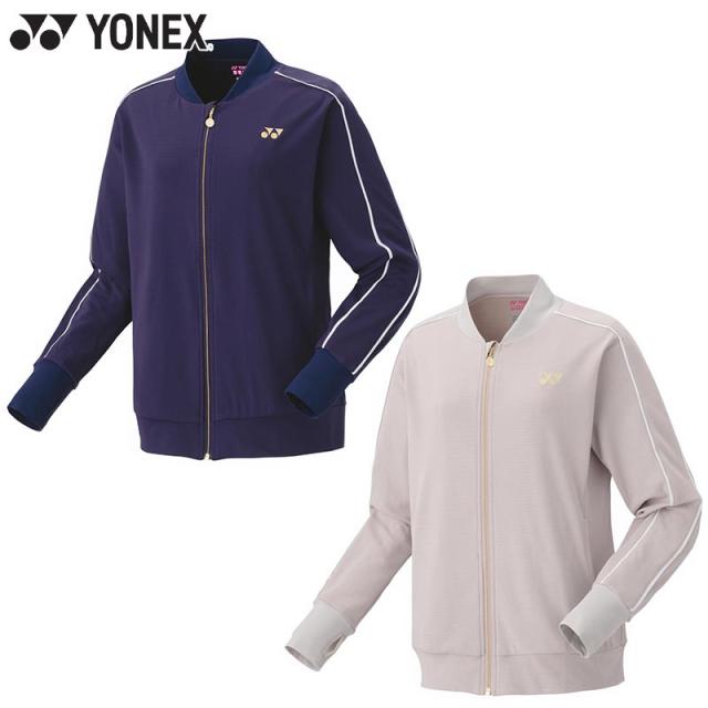 ヨネックス レディース ウィメンズニットウォームアップシャツ バドミントン ウェア 競技 アウター 長袖 UVカット 吸汗速乾 制電 送料無料 YONEX 57084