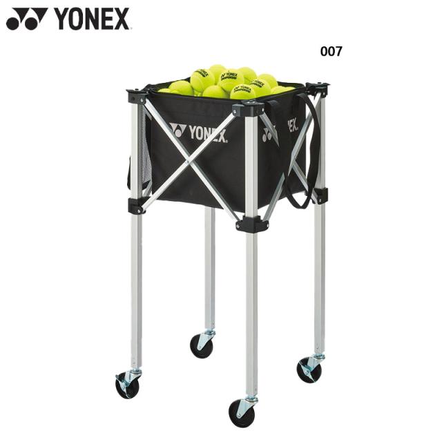 ヨネックス メンズ レディース キャスター付きボールバッグ2 テニス アクセサリー 競技 ボールカゴ ブラック 黒 送料無料 YONEX AC383