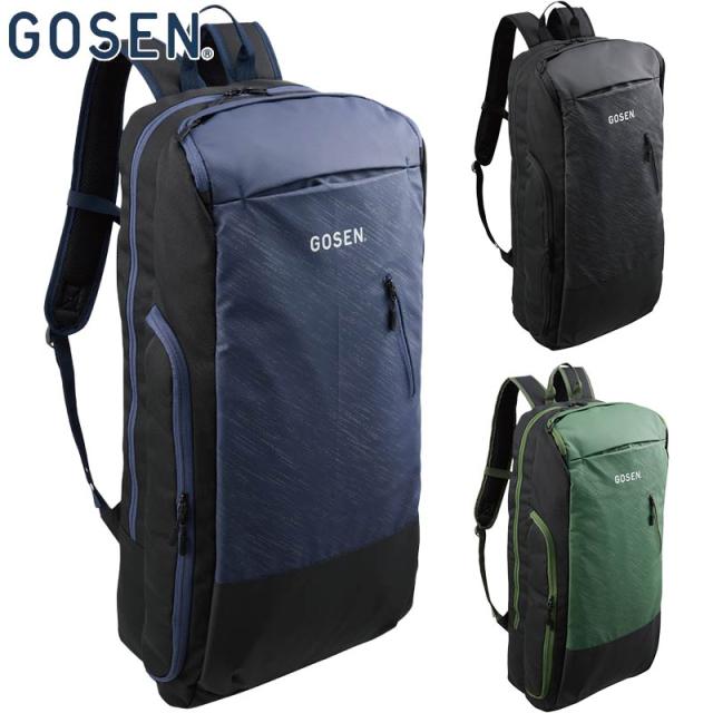 ゴーセン メンズ レディース ラケットバックパック TOWNUSE テニス アクセサリー 競技 バッグ 鞄 リュックサック 運動 スポーツ ブラック 黒 ネイビー グリーン 緑 送料無料 GOSEN BA25TRB