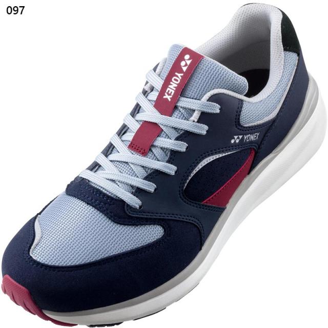 3.5E 幅広 ワイド ヨネックス レディース パワークッション123 スニーカー 靴 シューズ ウォーキング 旅行 散歩 お出かけ 撥水 ブラック 黒 グレー ネイビー ベージュ 灰色 送料無料 YONEX SHW123