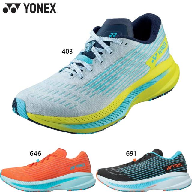 ヨネックス メンズ カーボン クルーズSRメン スニーカー 靴 シューズ ランニング ジョギング トレーニング ローカット パワークッション パワーカーボン ブラック 黒 ブルー 青 オレンジ 送料無料 YONEX SHRSR1M