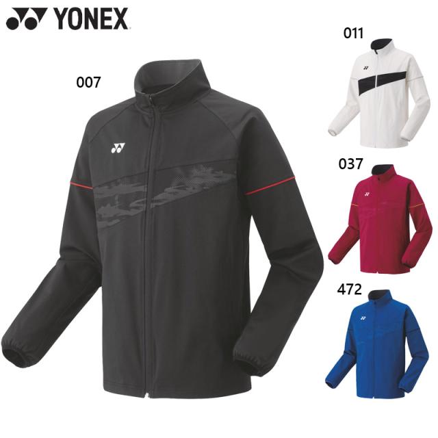 ヨネックス メンズ レディース ユニニットウォームアップシャツ テニス ウェア 競技 バドミントン 長袖 UVカット 吸汗速乾 制電 ホワイト 白 ブラック 黒 ネイビー レッド 赤 送料無料 YONEX 50178