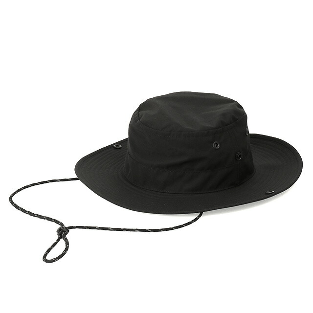 【12月SALE＆クーポン5%OFF】カナダグース／  VENTURE BUCKET HAT・ベンチャー バケット ハット ユニセックス・メンズ・レディース ドローコード付き 撥水バケットハット・ロゴ入り帽子(ブラック) 5455U 61／BLACK[返品無料]