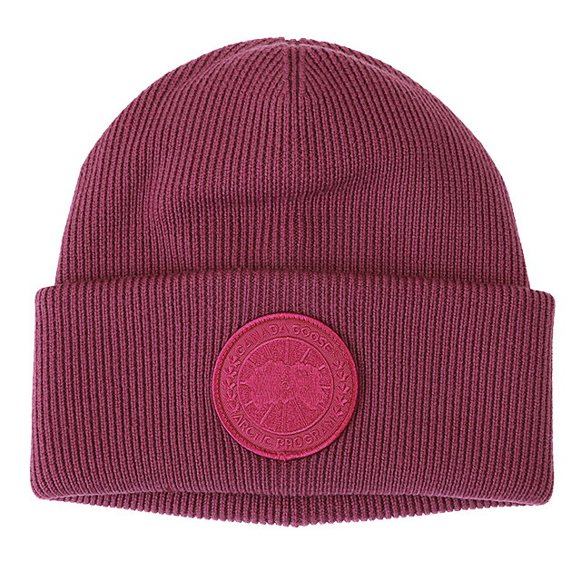 【クーポン5%OFF】カナダグース・ブラックレーベル／ ・BLACK LABELARCTIC TOQUE GARMENT DYE・アークティックディスクリブトークメリノウールニット帽(シティマジェンタ) 6936M1 1479／CITY MAGENT[返品無料]