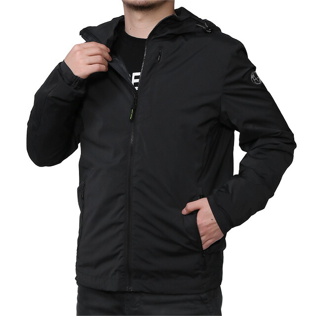 【タイムセール＆クーポン5%OFF】ケープホーン／CAPE HORN BARRIO・バリオ メンズ 軽量ストレッチ・撥水・フード付き ブルゾン・ジャケット・アウター(ブラック) 61502 500／BLACK[返品無料]