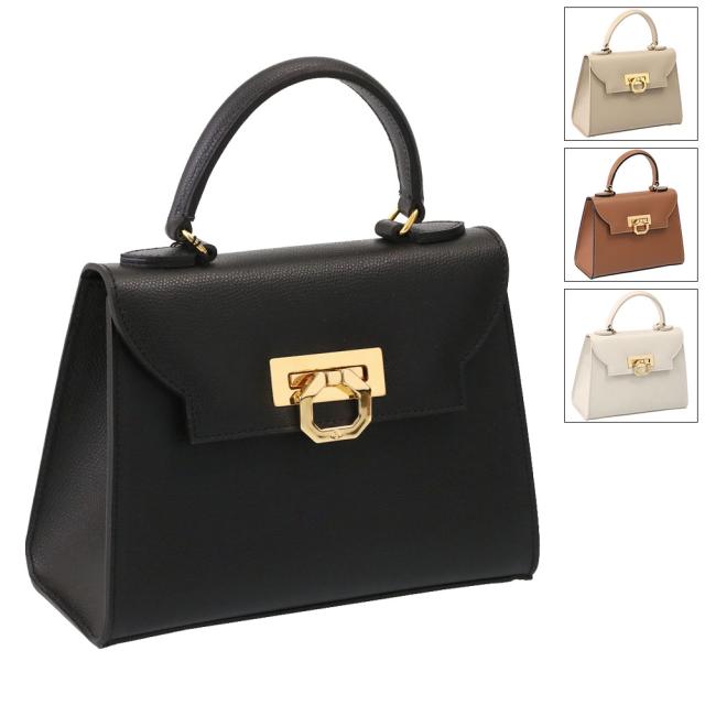 【12月SALE＆クーポン5%OFF】カルボッティ／CARBOTTI ERIKA・エリカ 2WAY・ハンド&ショルダーバッグ・ミニバッグ(トープ・ブラック・ブラウン・ベージュ)／P445V2／TAUPE・NERO・CUOIO・BEIGE[返品無料]