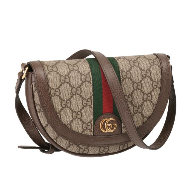 【クーポン5%OFF】グッチ／GUCCI オフィディア ミニ ショルダーバッグ 斜め掛けショルダーバッグ(ベージュ×エボニー) 757309 96IWG 8745／BEIGE*EBONY[返品無料]