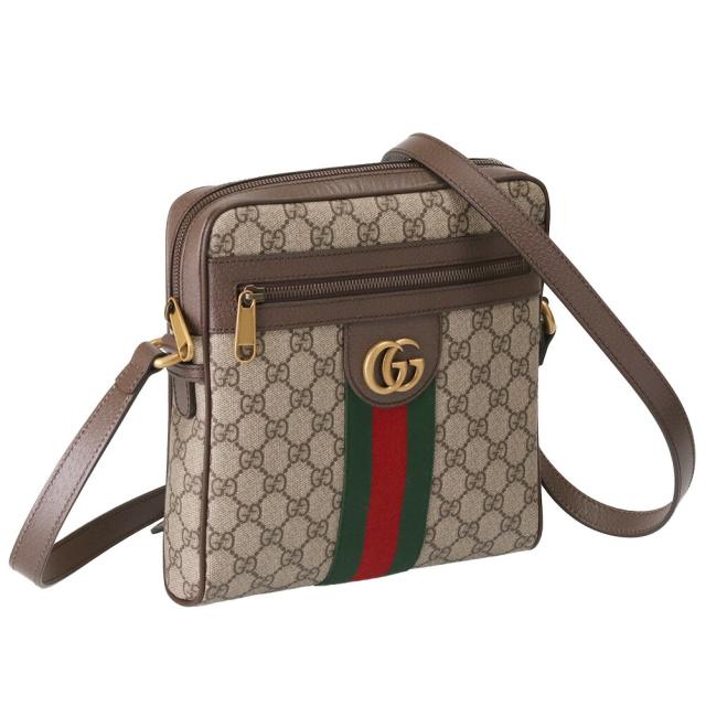 【クーポン5%OFF】グッチ／GUCCI オフィディアGG スモールメッセンジャー バッグ・斜め掛けショルダーバッグ(ベージュ×エボニー) 547926 96IWT 8745／BEIGE*EBONY[返品無料]
